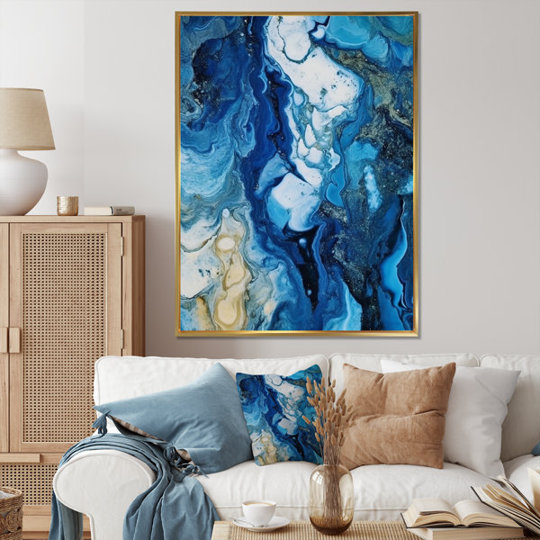 Wrought Studio " Blue Gray Ethereal Elixir II " | Wayfair