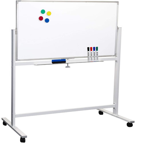 Free Standing Whiteboard Boards You'll Love | Wayfair