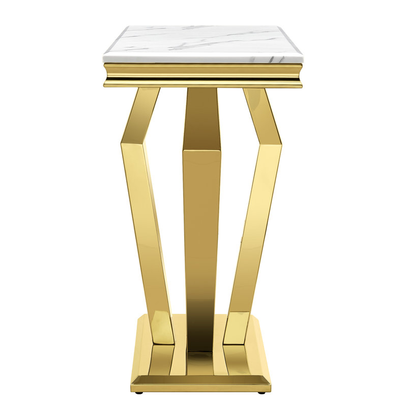 Mercer41 Temisan 16" Console Table and Stool Set | Wayfair