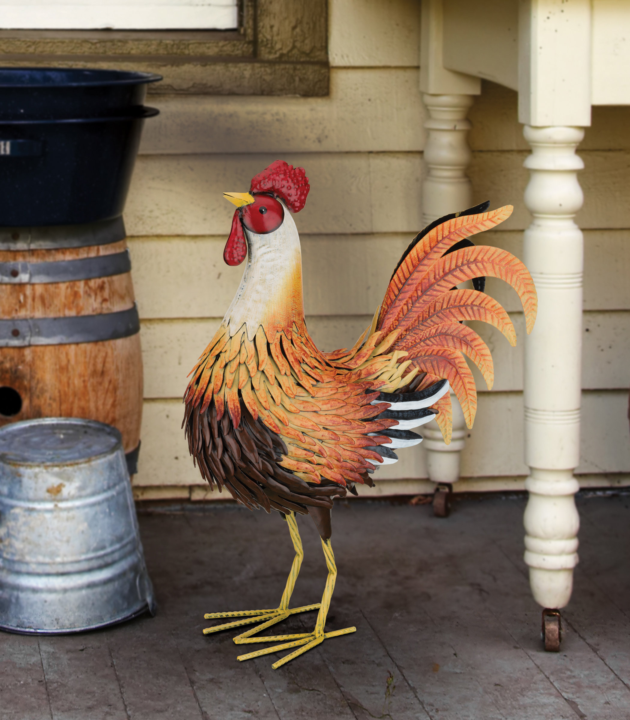 Regal Art & Gift Sunburst Rooster Decor MED - Wayfair Canada