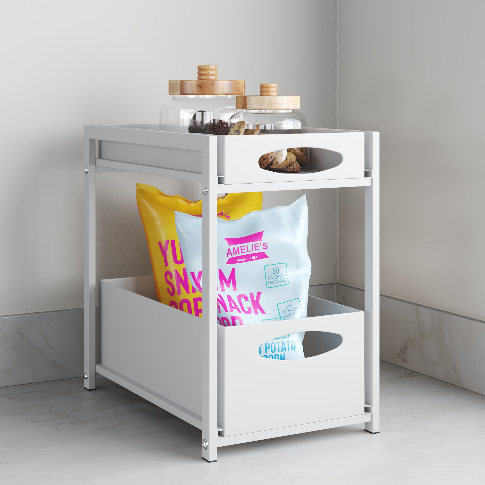 Honey Can Do Aiden Metal Pull out Drawer - Wayfair Canada