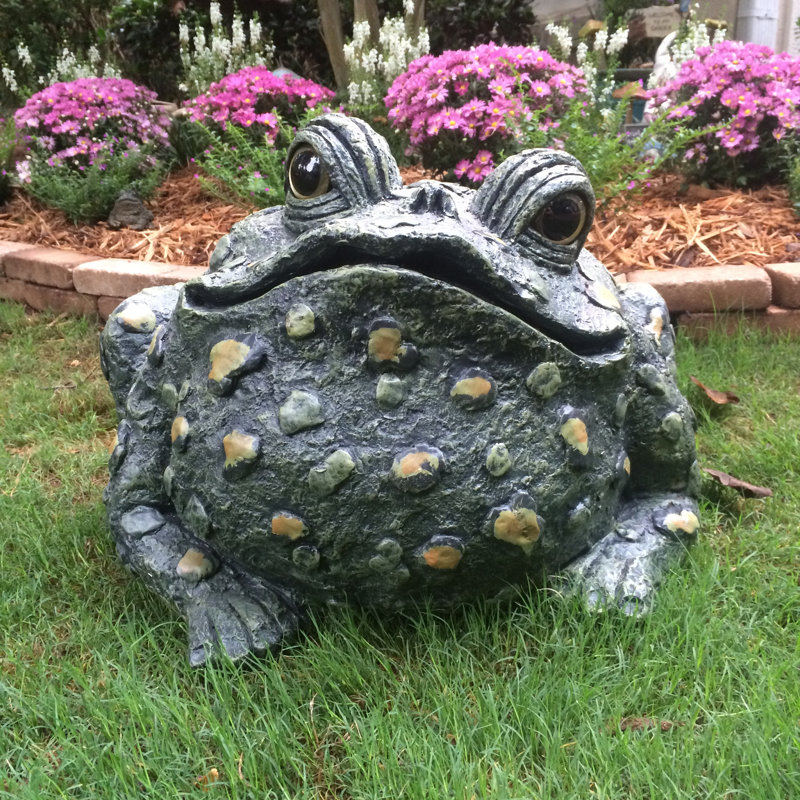 HomeStyles Toad Hollow Classic "Jumbo" Garden Statue & Reviews | Wayfair