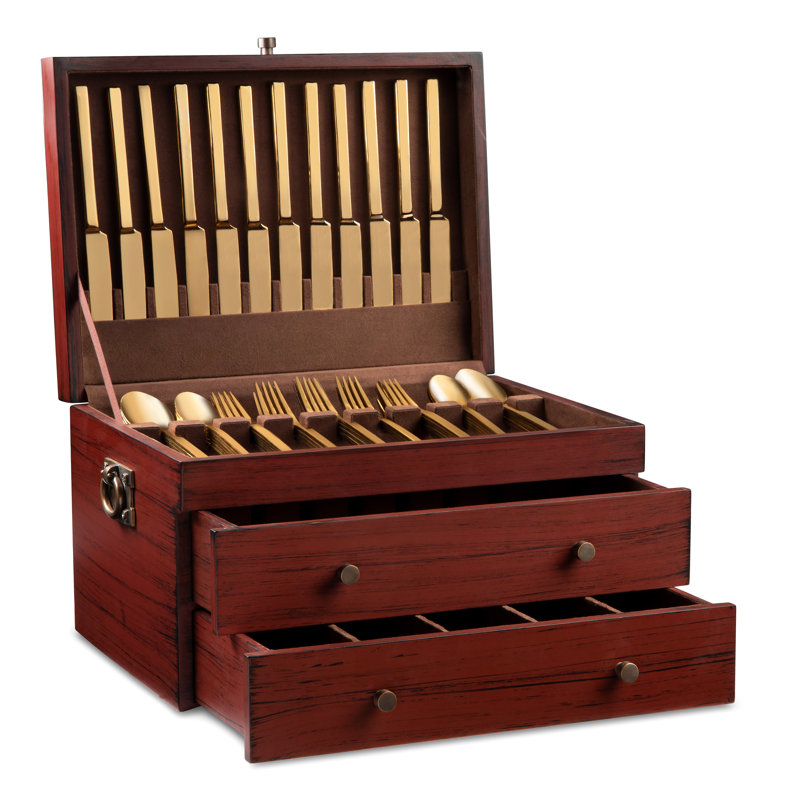 Royalty Art Flatware Chest Pull Out Drawer, 15” X 11” X 9'' | Wayfair