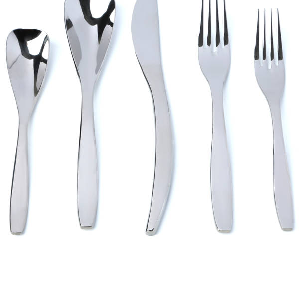 David Shaw Silverware Brooklyn 4 Piece Stainless Steel Steak Knife Set ...