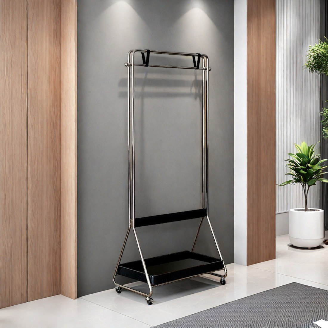 Orren Ellis Coat Rack Stainless Steel Triangle Structure | Wayfair