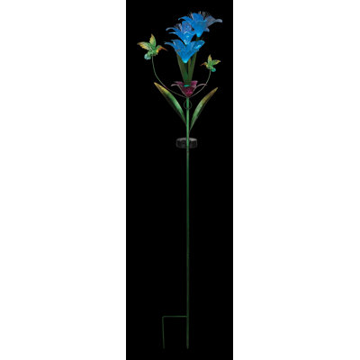 Regal Art & Gift Fantasy Flower Solar Stake - Lily | Wayfair