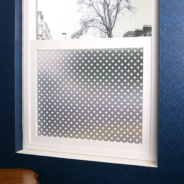 Ebern Designs Diamonds Privacy Window Film | Wayfair