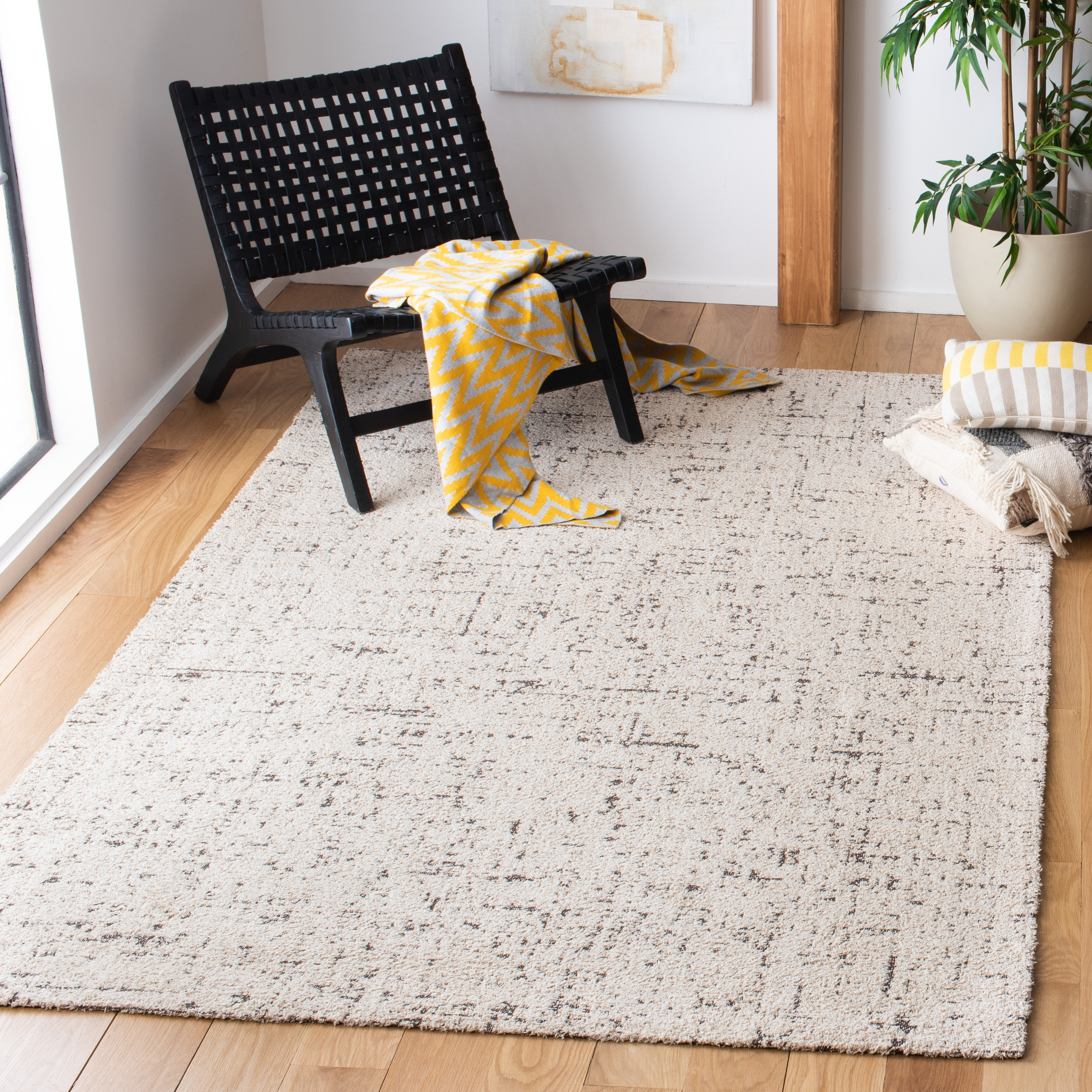 Dakota Fields Classic Vintage Hand Woven Performance Abstract Rug | Wayfair