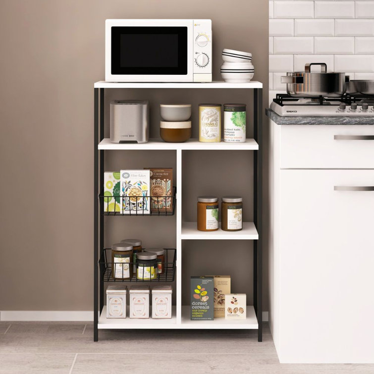Brayden Studio Alceo 100cm 4 Shelf Shelving Unit | Wayfair.co.uk