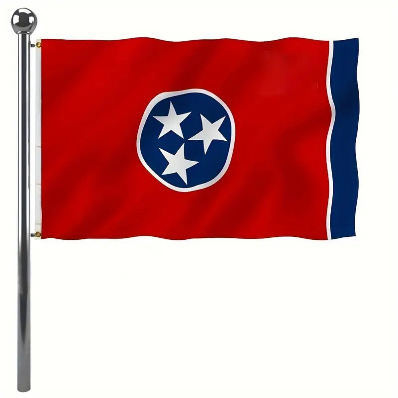 Latitude Run® 3x5 Foot Tennessee State Polyester Flag - Vivid Color and ...