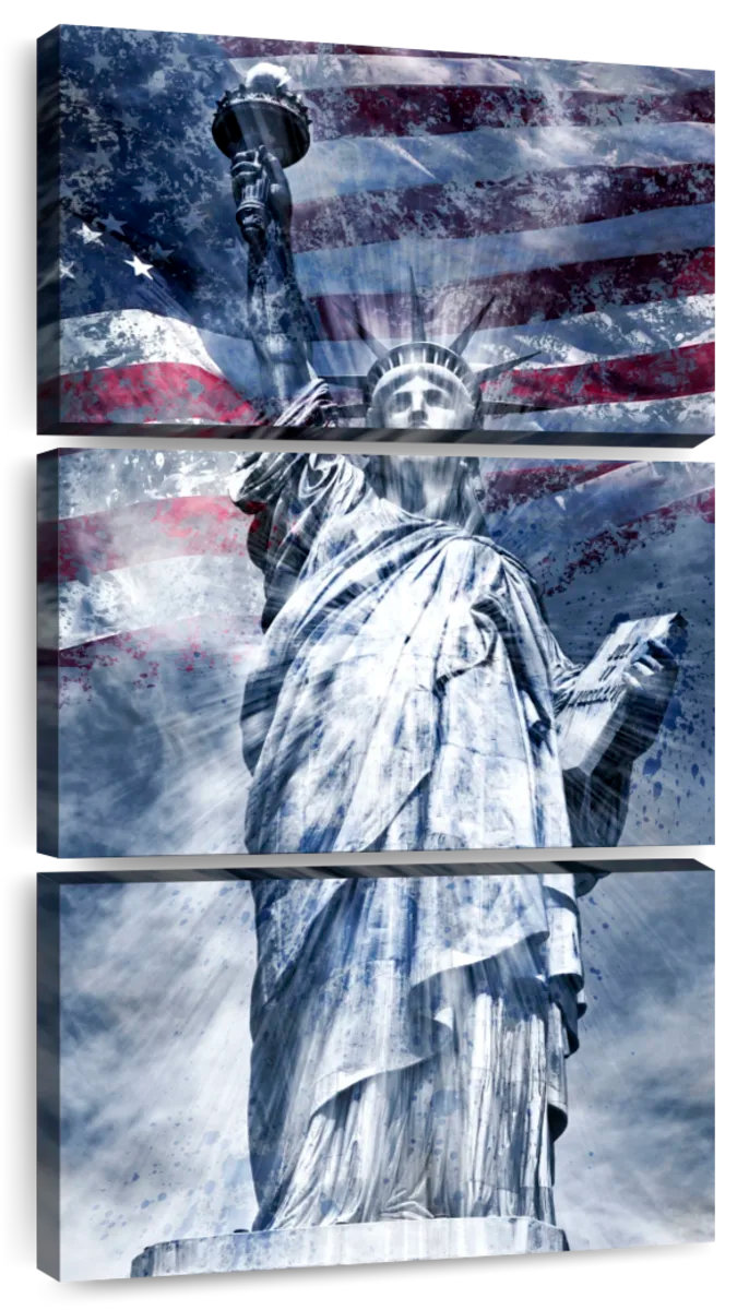 Ebern Designs Modern View Statue Of Liberty | Wayfair
