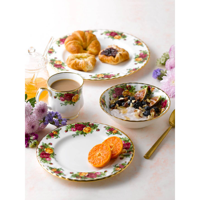 Royal Albert Old Country Roses 12 Piece Set - Wayfair Canada