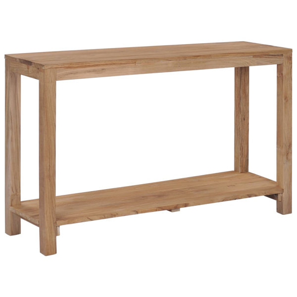 Ebern Designs Raibeart 47.24409449cm Solid Wood Console Table | Wayfair ...