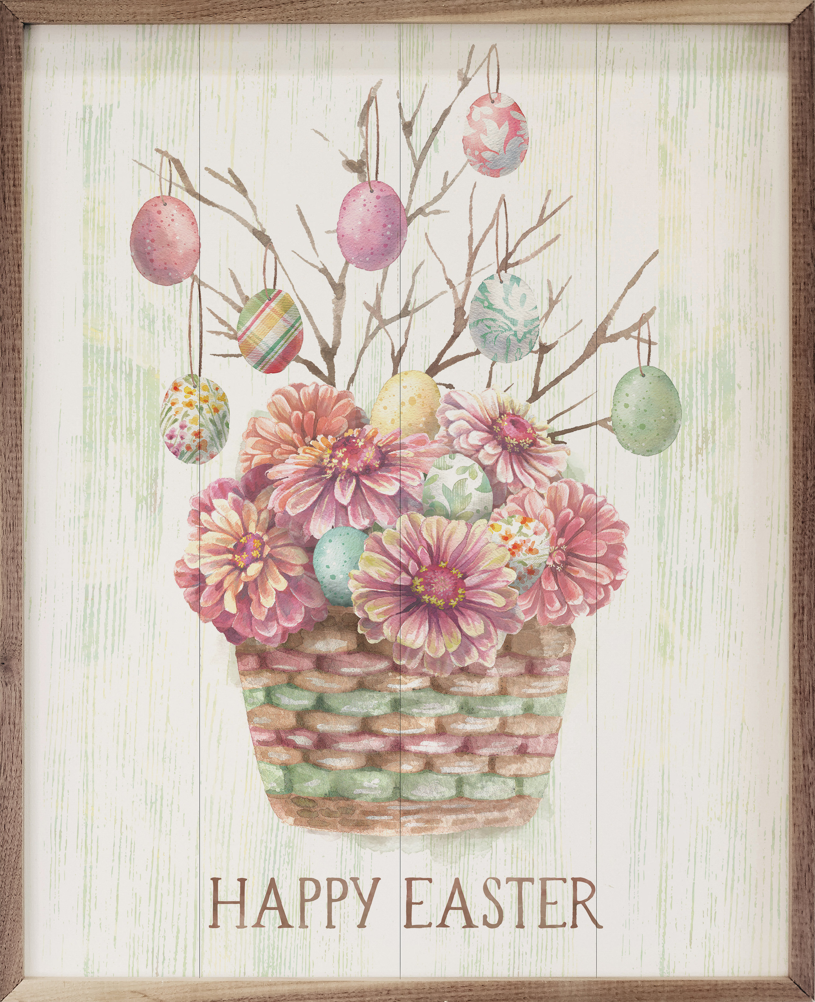 The Holiday Aisle® Easter Wishes Basket By Courtney Morgenstern ...