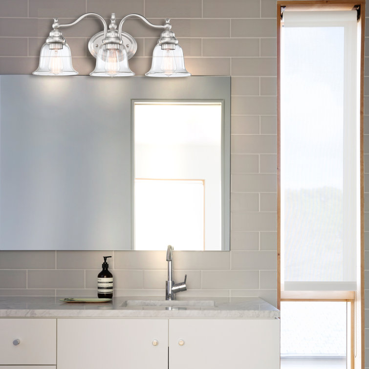 Breakwater Bay Waretown 3 - Light Vanity Light | Wayfair