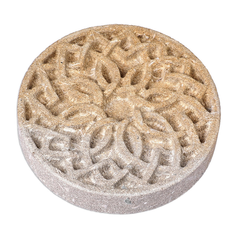 The Holiday Aisle® Handmade Blossoming Bonds Felsite Stone Magnet ...