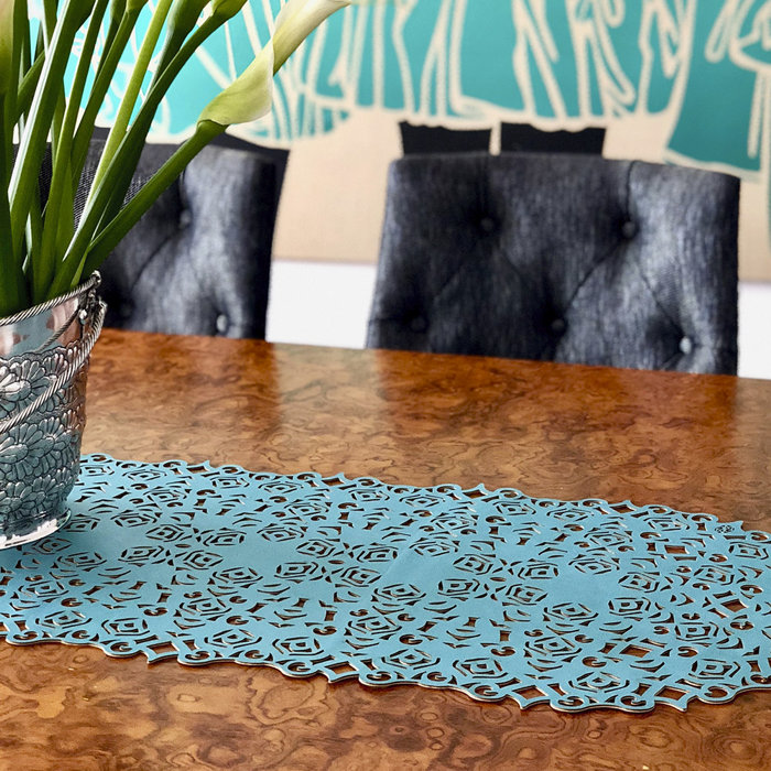 Mijal Gleiser Double Sided Table Runner | Wayfair
