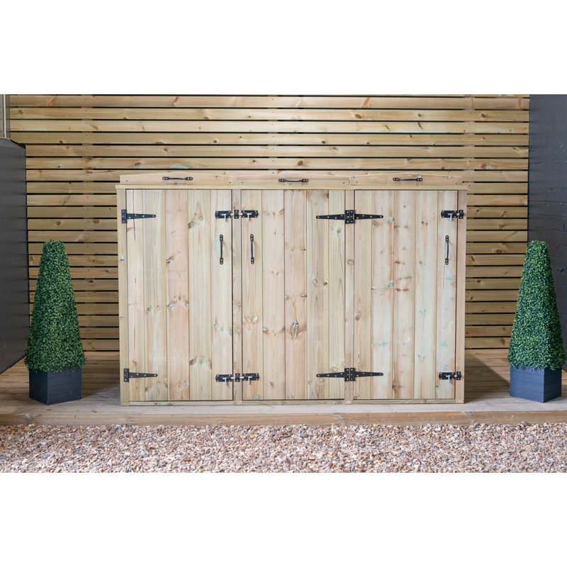 WFX Utility Wooden Double Bin Store & Reviews | Wayfair.co.uk