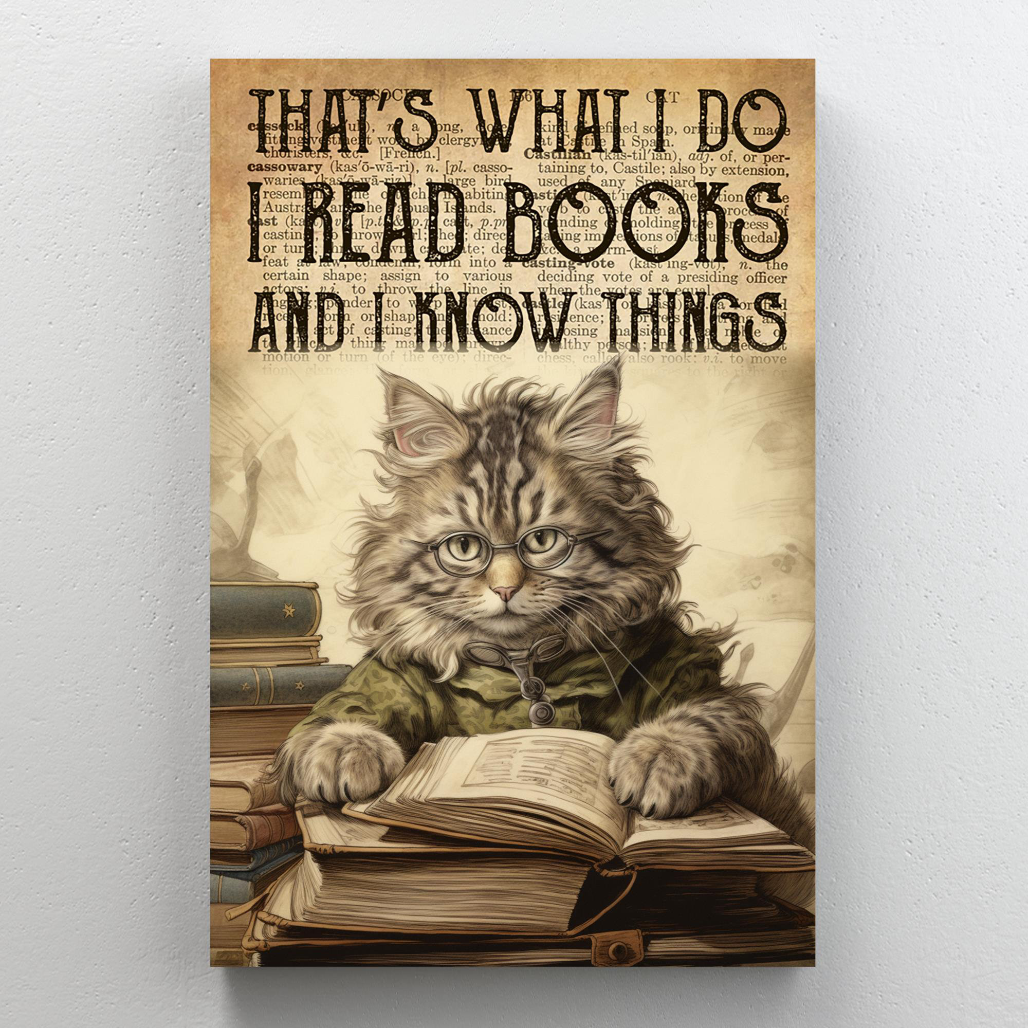 Trinx Artemiusz I Read Books And I Know Things 2 | Wayfair