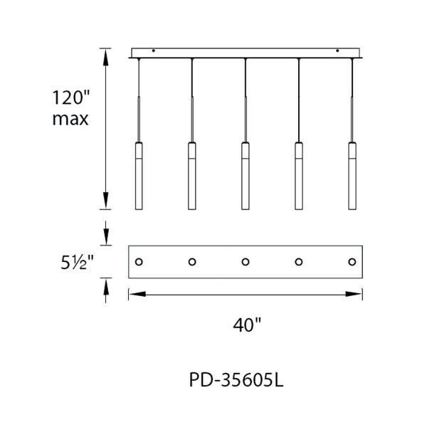 Modern Forms Magic 5 - Light LED Cluster Pendant | Wayfair