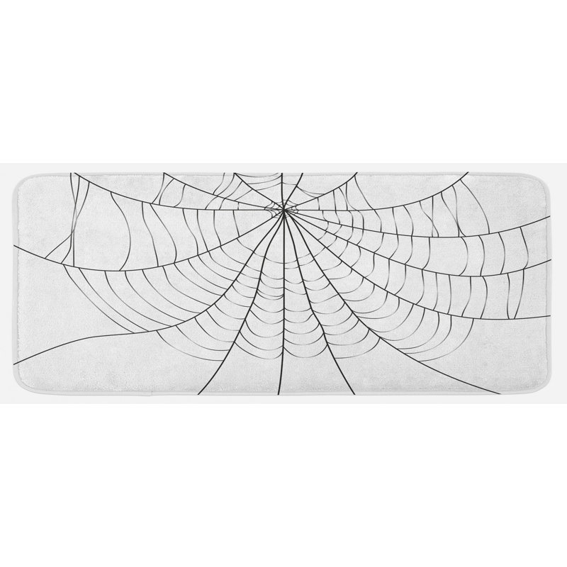 East Urban Home Spider Web Kitchen Mat | Wayfair