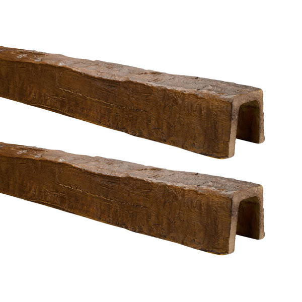 Architectural Products by Outwater L.L.C. Faux Wood Beam 5"H x 153"W x ...
