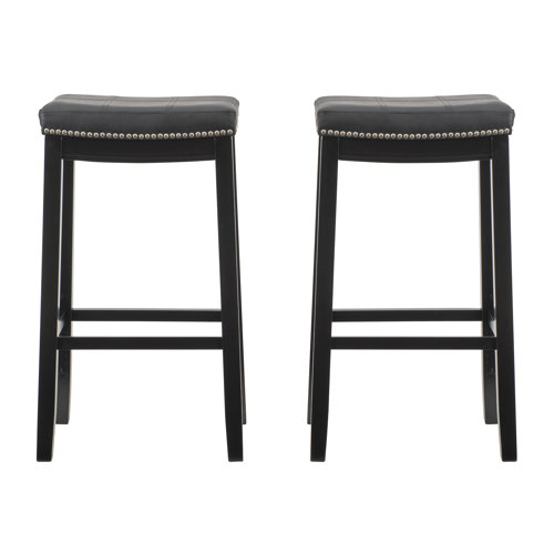 Backless Black Bar Height Bar Stools You'll Love | Wayfair