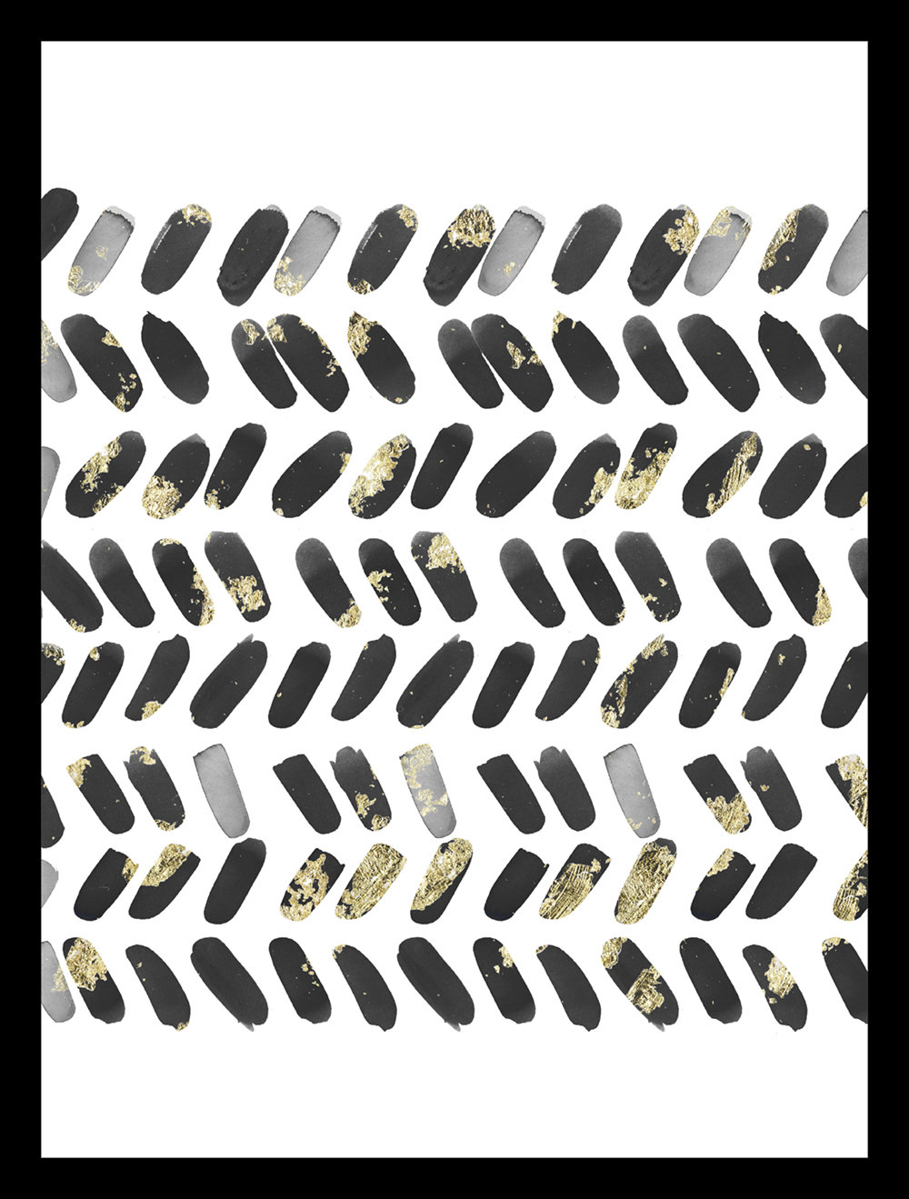 Studio NYC Design Ridge Chain Wide Black/Gold 2 - Wayfair Canada