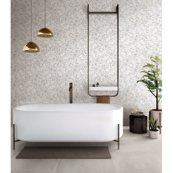 MatrixStoneUSA 0.75" x 0.75" Grid Mosaic Wall Tile & Reviews | Wayfair
