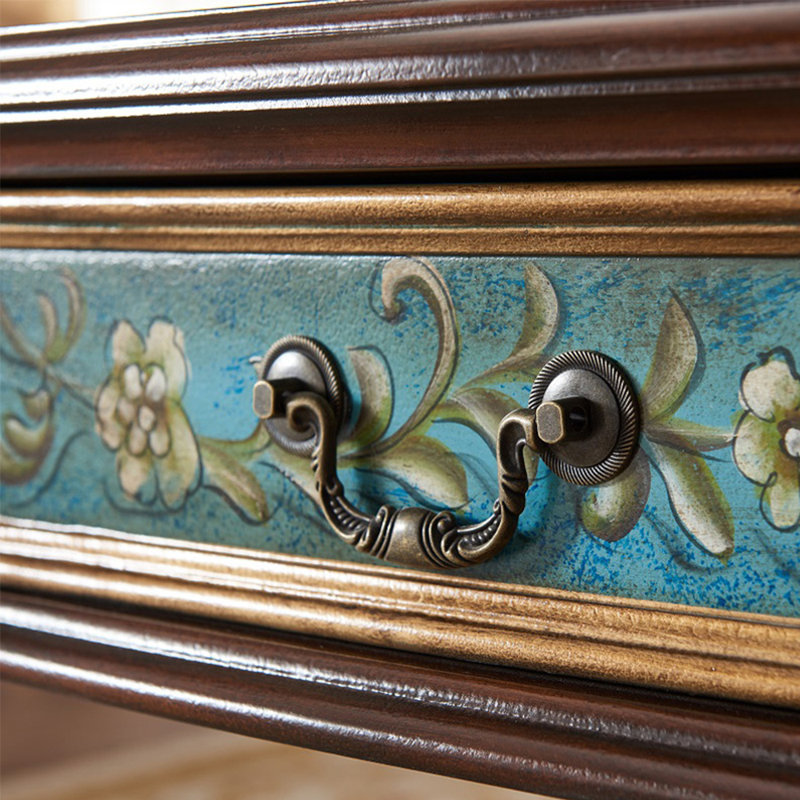 Romero American Country Hand Painted Coffee Table Coffee Table | Wayfair