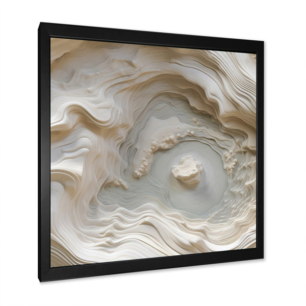 Wrought Studio™ Cream Spiral Nebula II | Wayfair
