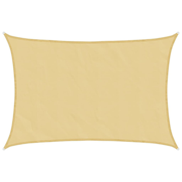 Dakota Fields Sun Shade Sail Sand 2.5X2 M 100% Polyester Oxford ...