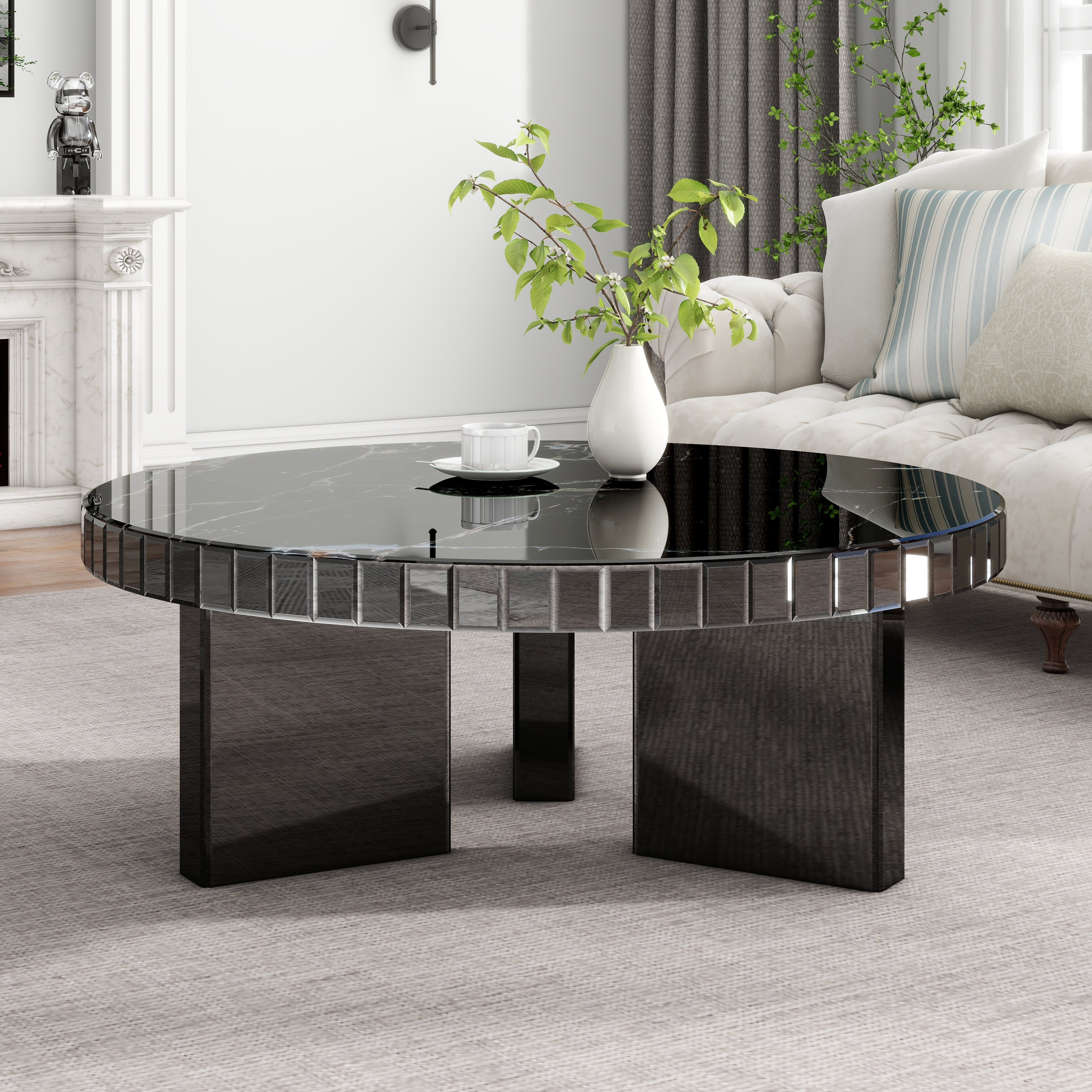 Everly Quinn Table basse Amla et avis - Wayfair Canada