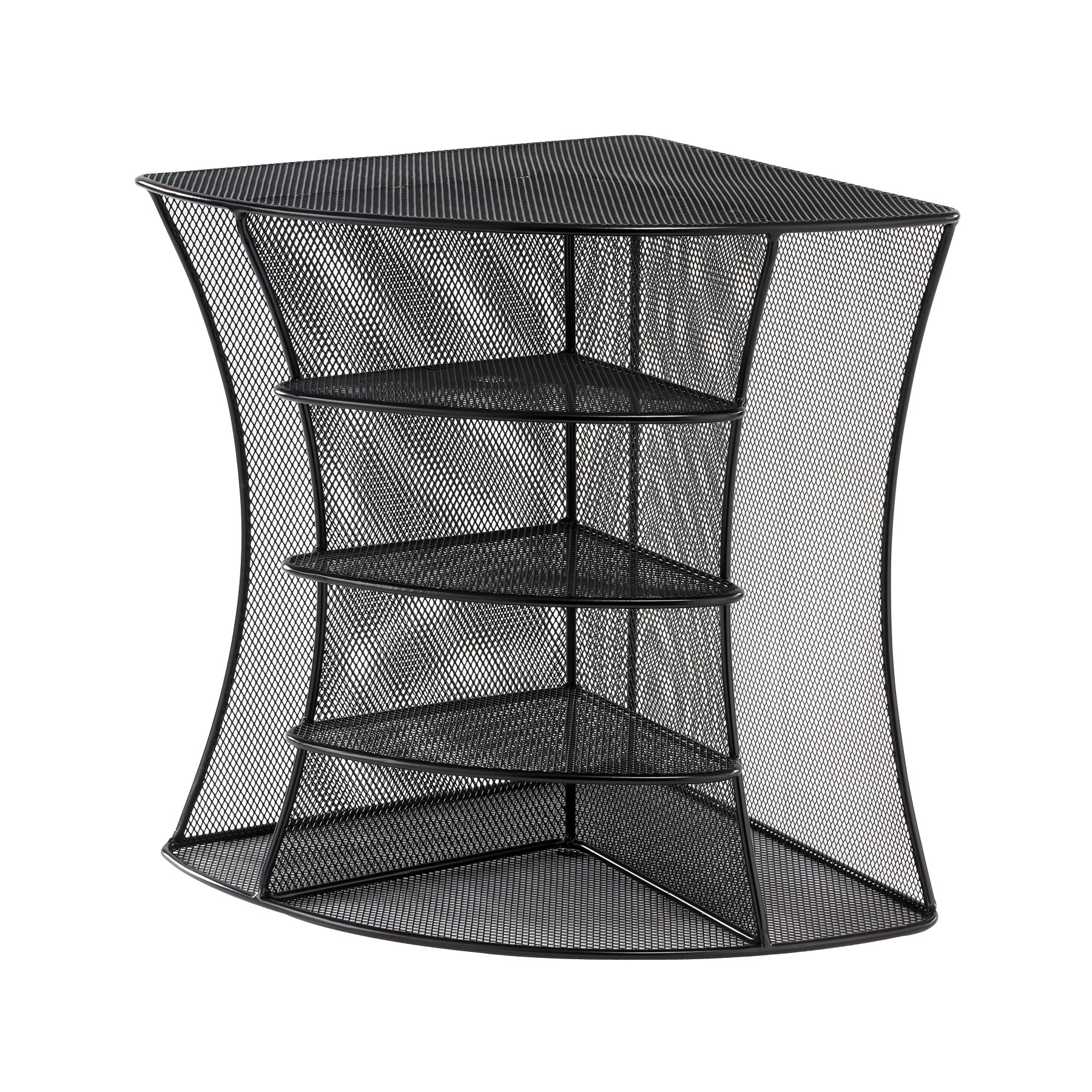 Safco Products Company Onyx Mesh Corner Organizer & Reviews | Wayfair