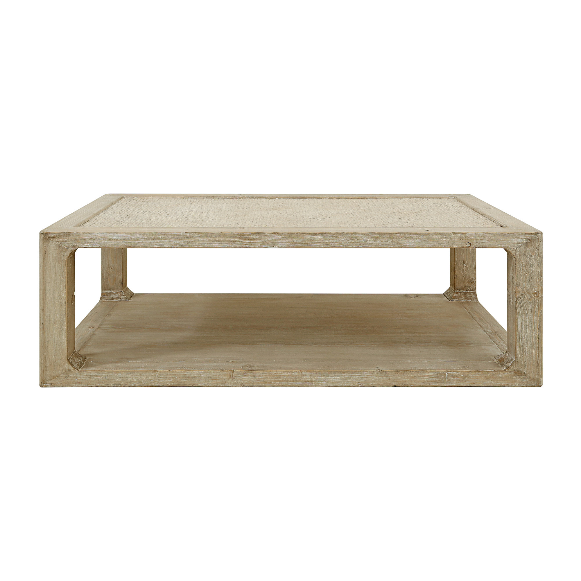Lily's Living Milo Solid Wood Frame Coffee Table with Storage | Perigold