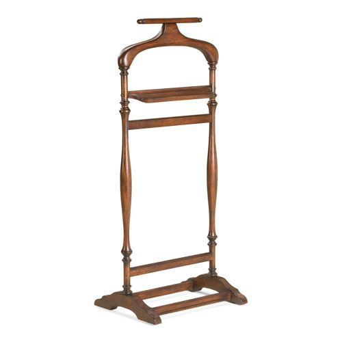Lark Manor Arine Solid Wood Freestanding Valet Stand & Reviews | Wayfair