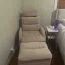 George Oliver Jonilda Upholstered Accent Chair and Ottoman with ...