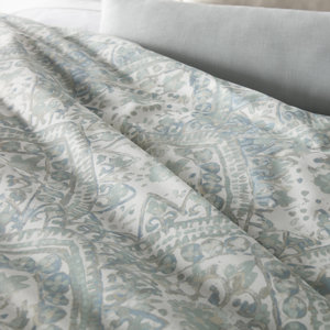 Peacock Alley Seville Mineral Traditional Duvet Cover & Reviews | Perigold