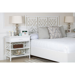 David Francis Furniture Chippendale End Table with Storage & Reviews ...