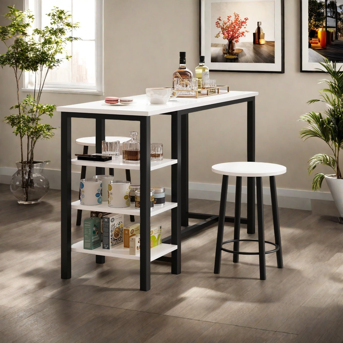 Mercer41 Bar Table And Stools | Wayfair