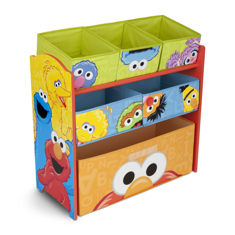 Delta Children Sesame Street Multi Bin Organizer & Reviews | Wayfair