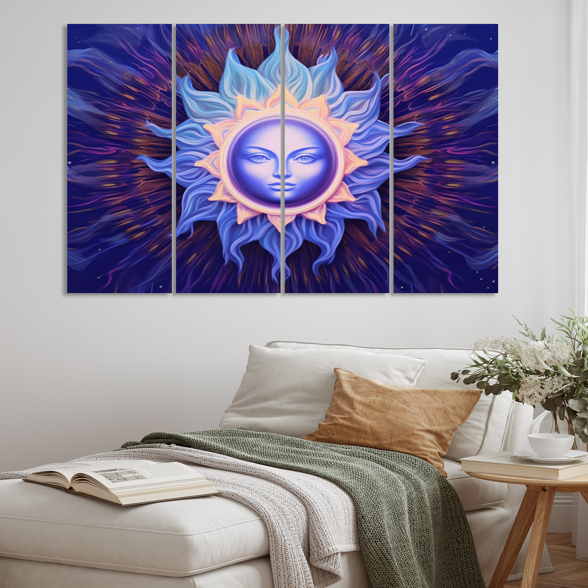 DesignArt Vishuddhi Vision Third Chakra In Blue " Vishuddhi Vision ...