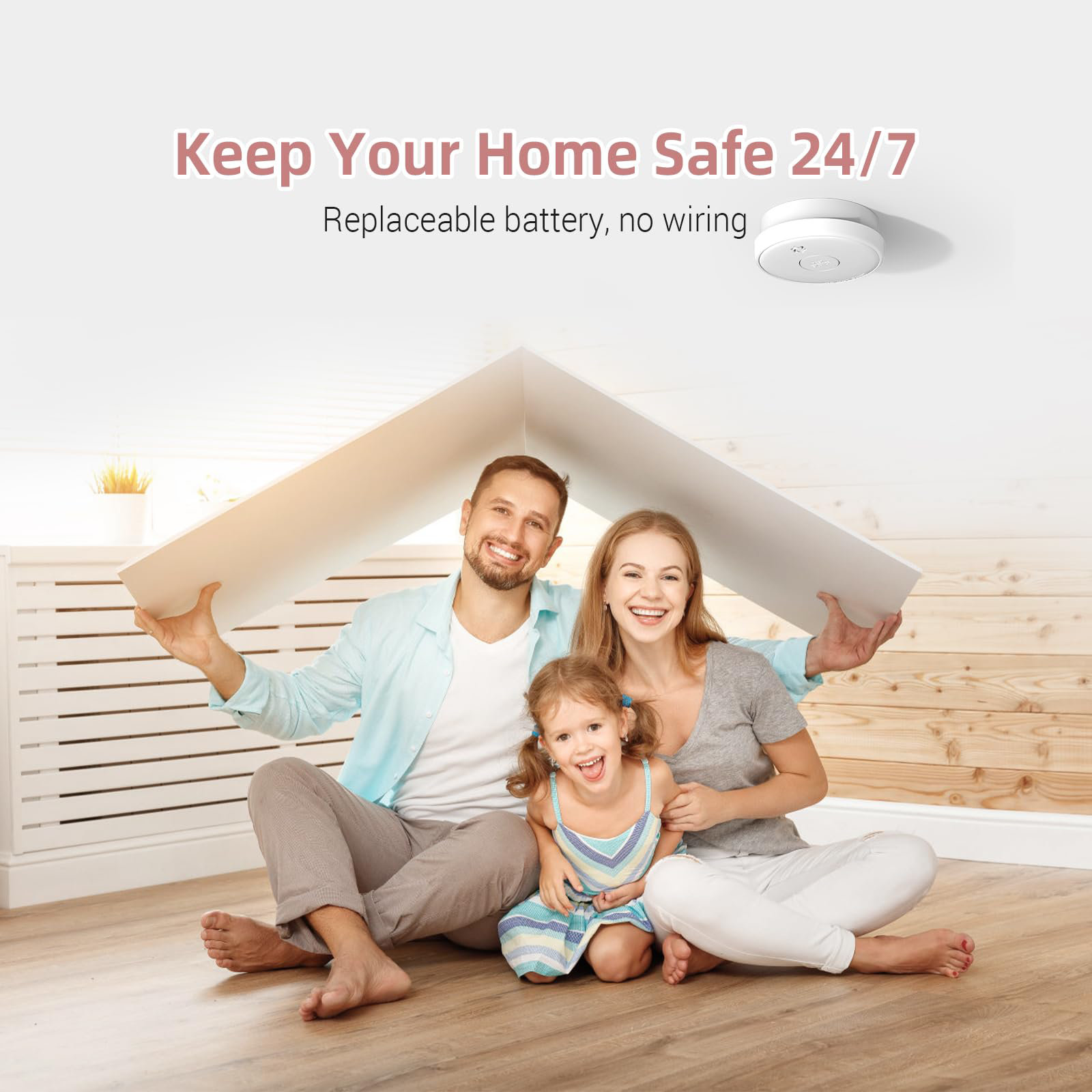 MODERN WALLS LLC Fire Alarms Smoke Detectors, Smoke Alarm Battery ...