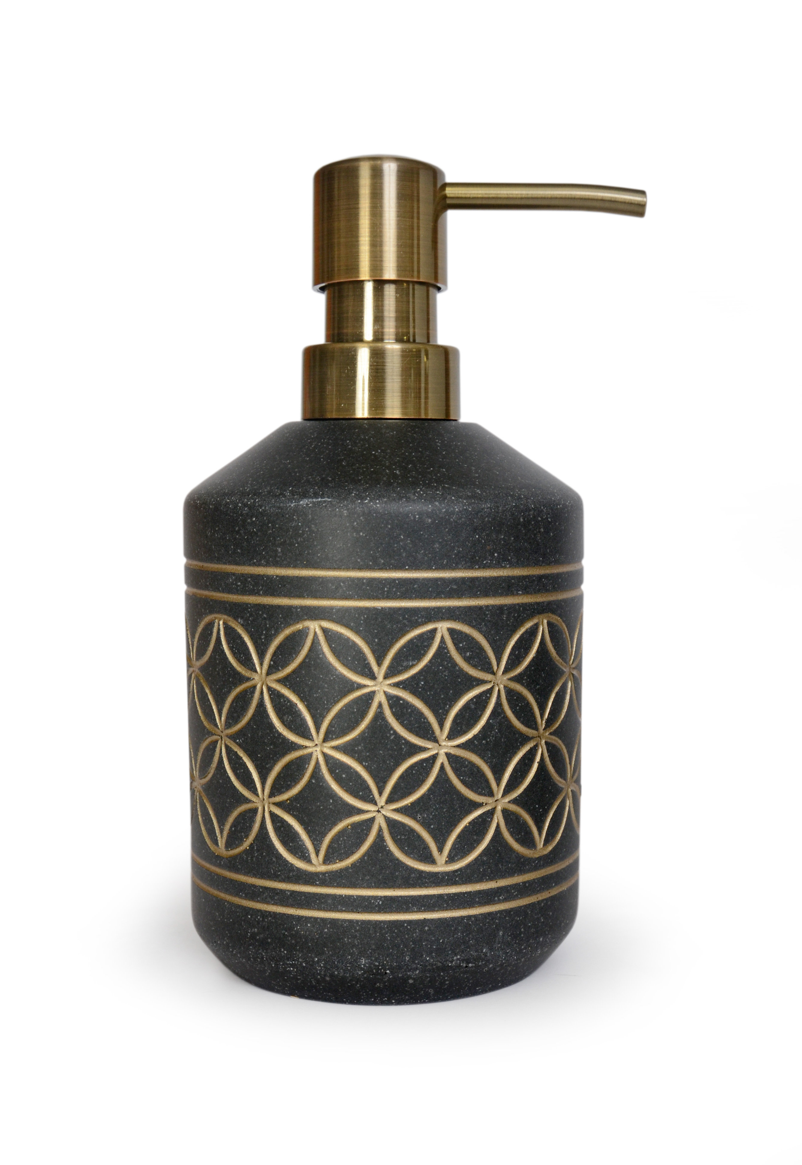 Everly Quinn Scanda Geo Lotion Soap Dispenser & Reviews | Wayfair