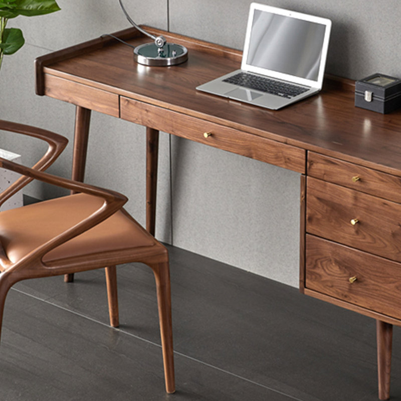 Kaoloupin All solid wood popular desk chair | Wayfair