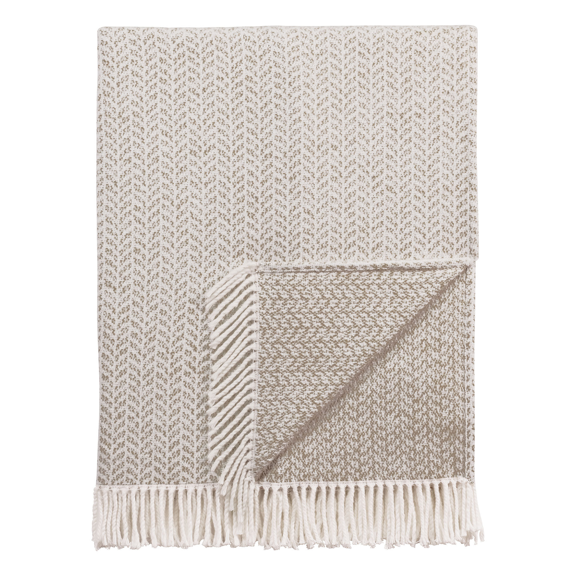 Eastern Accents Ferndale Beige Throw - Wayfair Canada