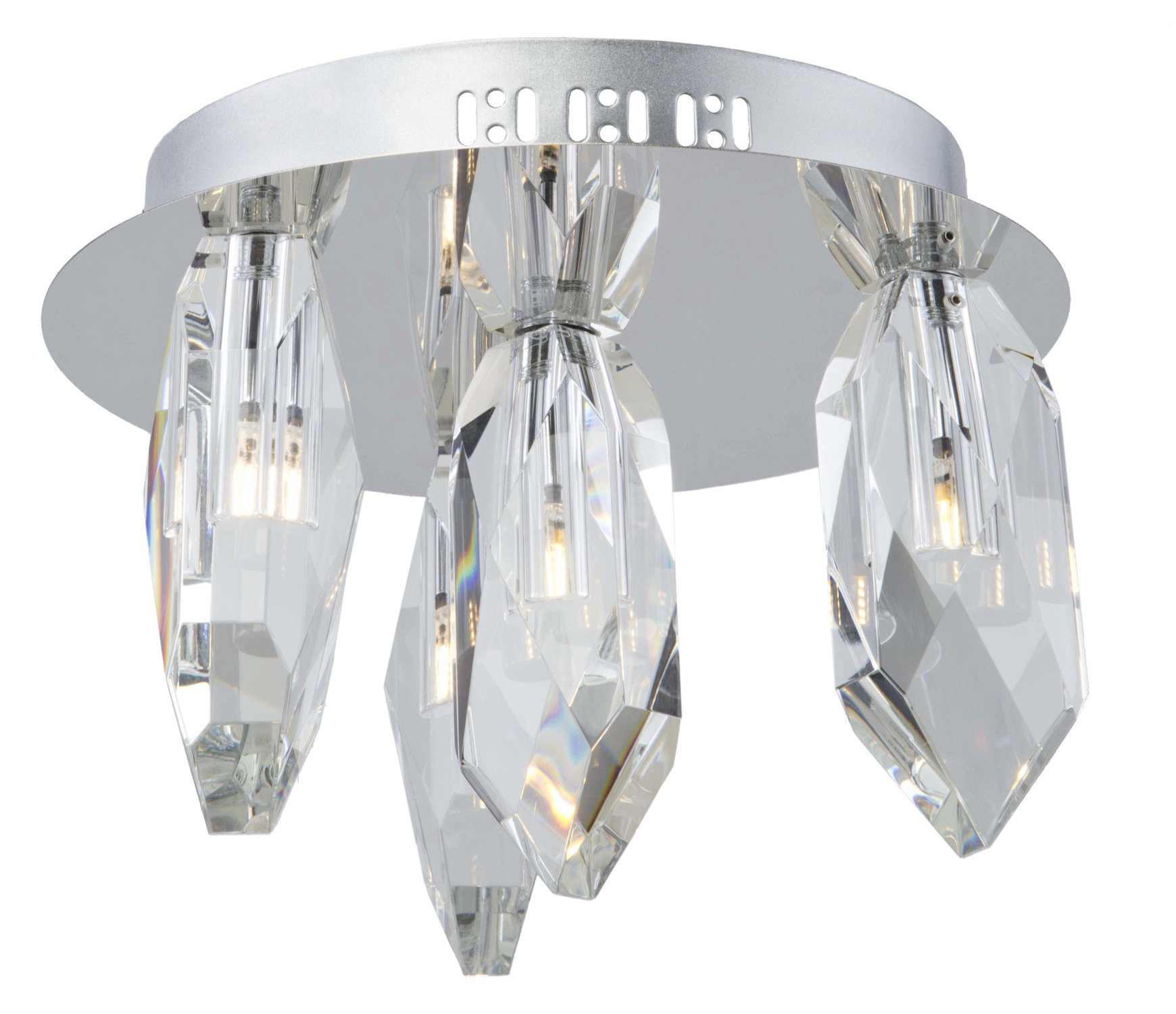Rosdorf Park Zahir 4 - Light 12" Cluster Cylinder Flush Mount | Wayfair