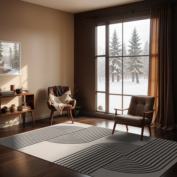 17 Stories Reagyn Modern Area Rug & Reviews | Wayfair.ie