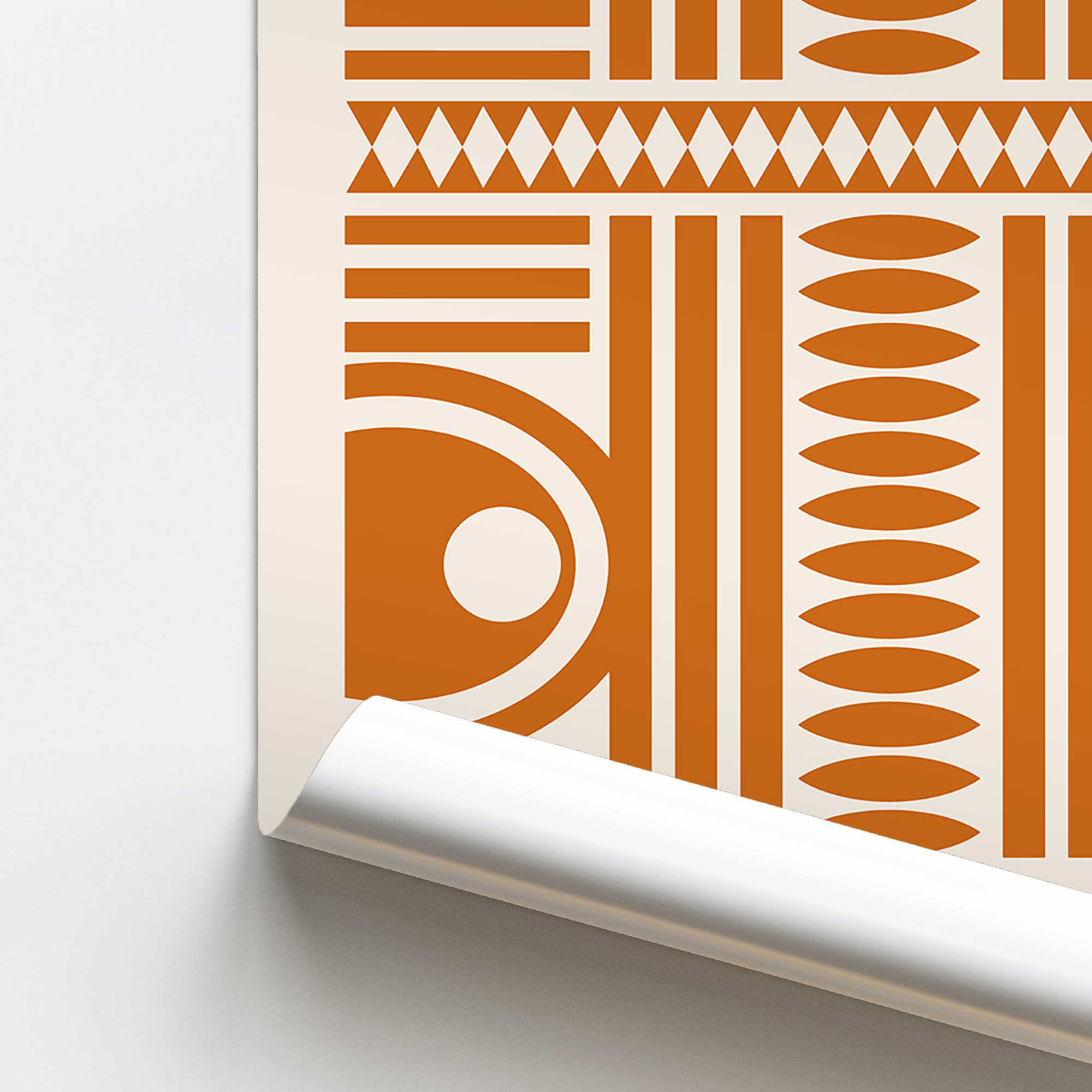 Winston Porter Abstract Heritage III Rolled Print | Wayfair