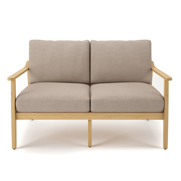 Evie 53.54'' Outdoor Loveseat & Reviews | Birch Lane